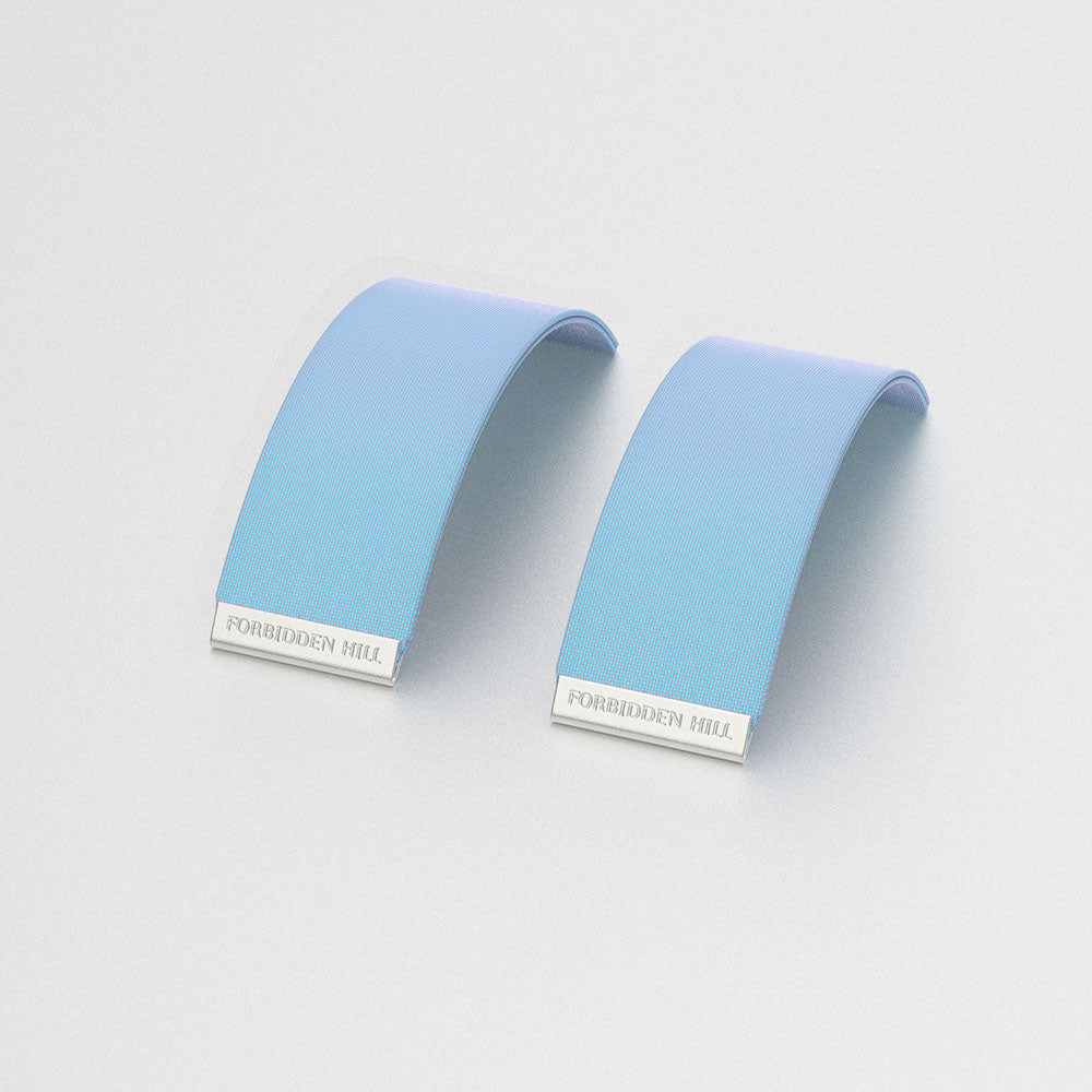 Gazebo Blue Silk Slides - for Wide Bangles – Forbidden Hill