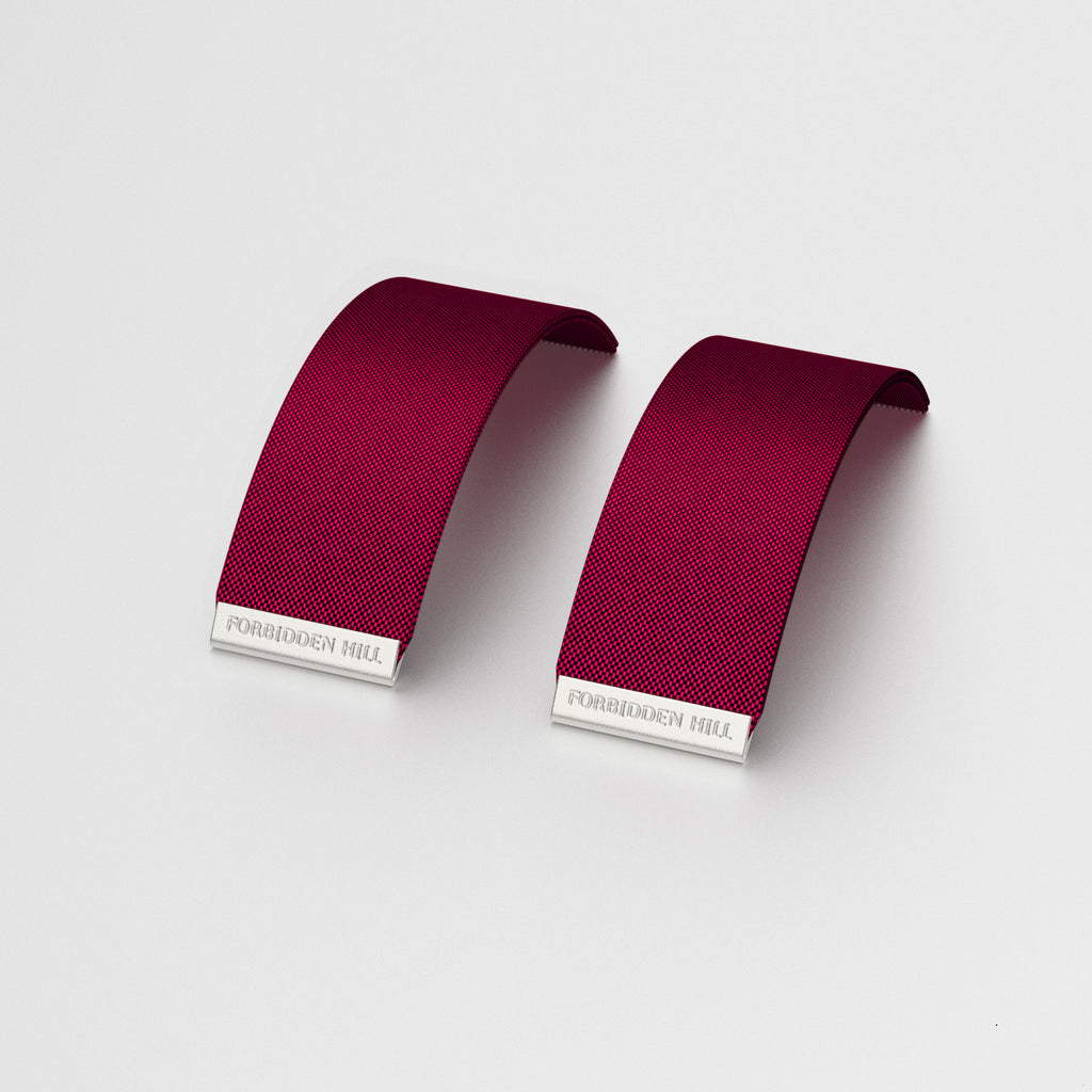 Majestic Ruby Silk Slides - for Wide Bangles – Forbidden Hill